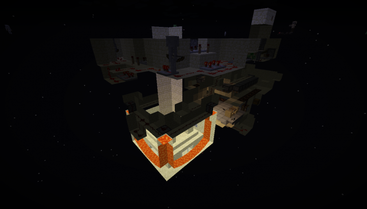 Multi feature redstone base Minecraft Map