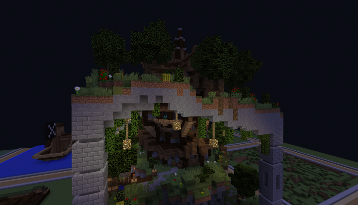 Spooky house [Plot 35x35] Minecraft Map