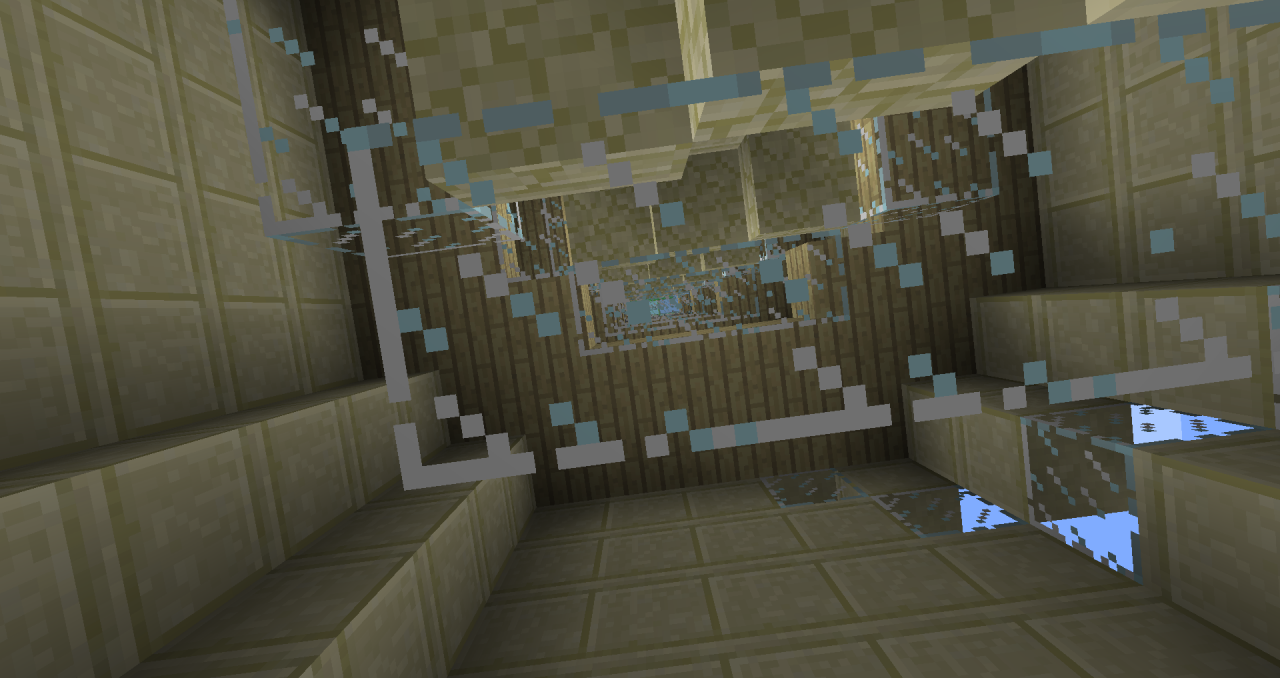 Large sandstone tower Minecraft Map