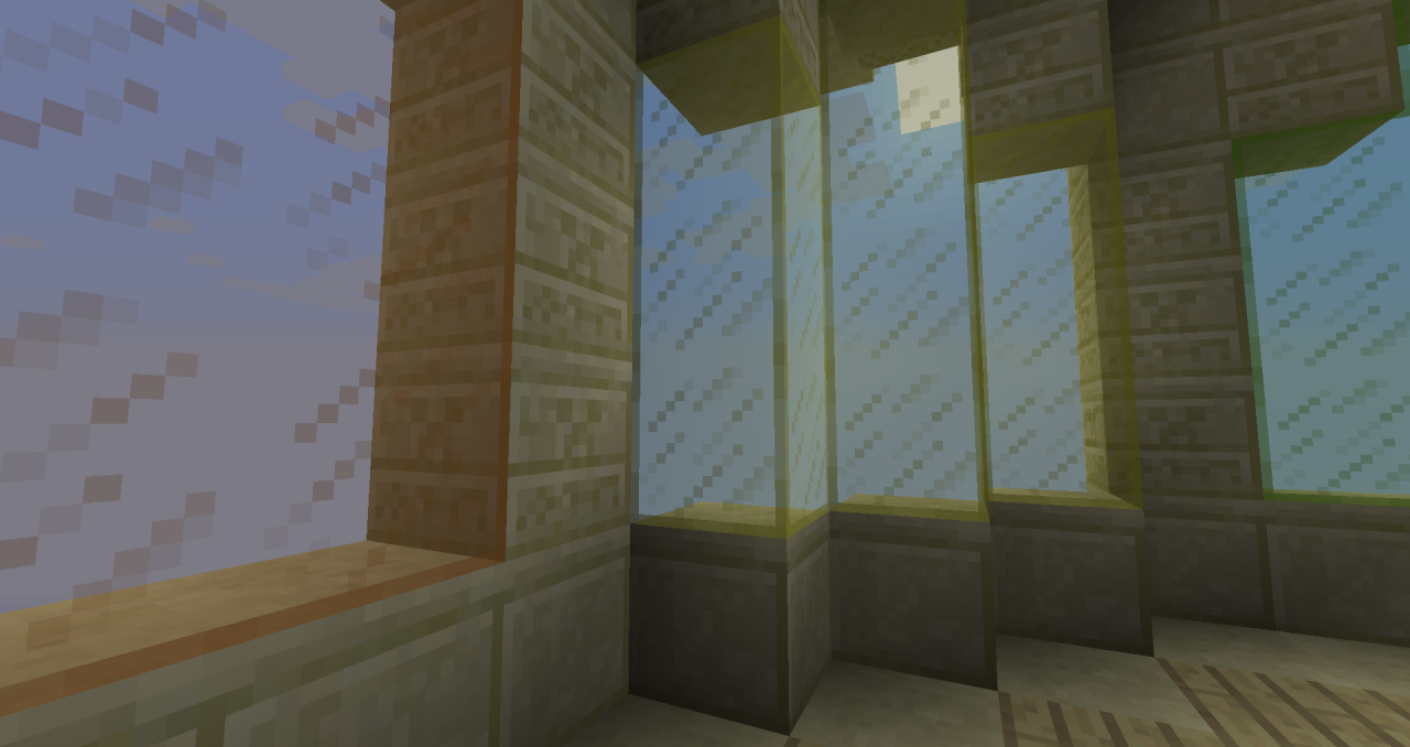 Large sandstone tower Minecraft Map