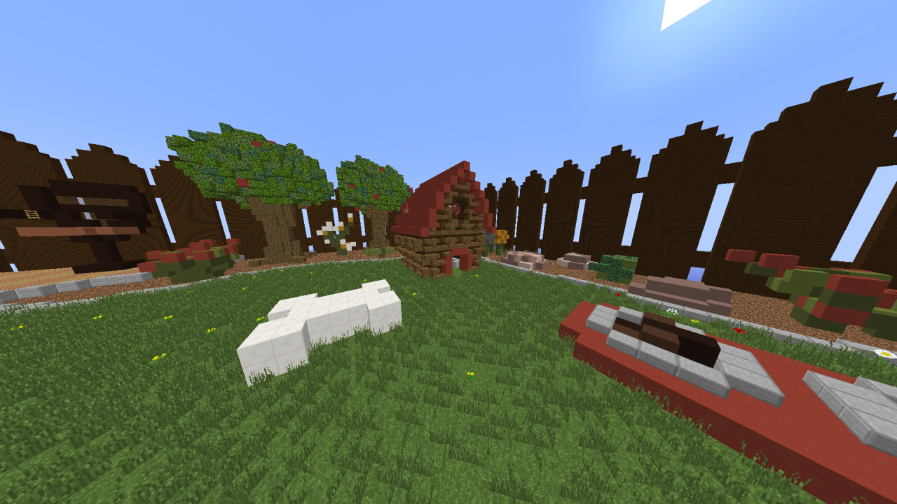 Back Yard (Death Tag Mineplex) Minecraft Map