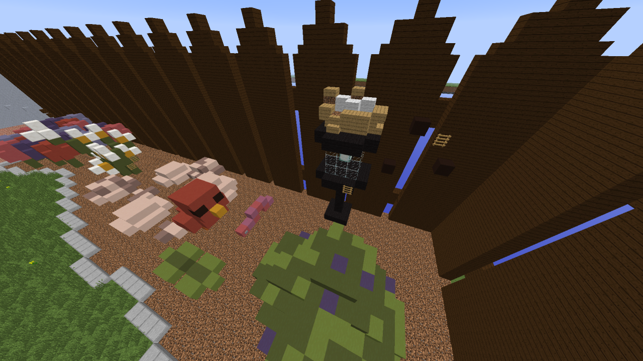 Back Yard (Death Tag Mineplex) Minecraft Map