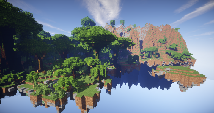 Mighty Islands Survival by sijmen_v_b Minecraft Map
