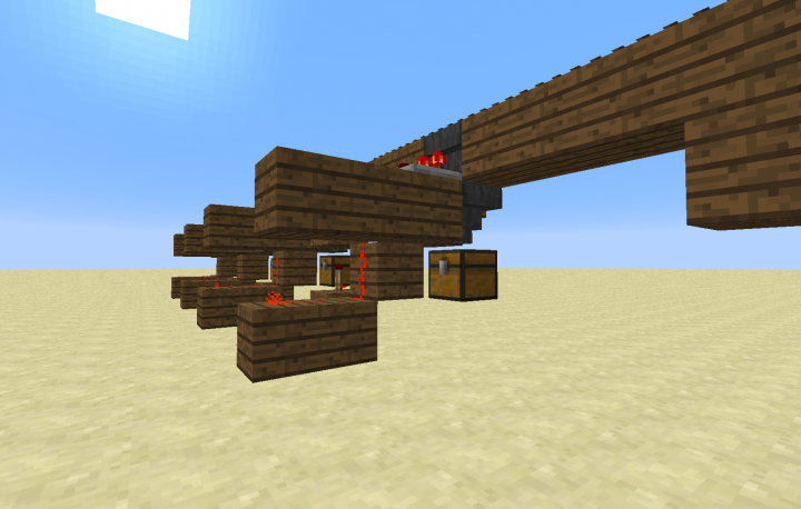 mine cart item mover Minecraft Map