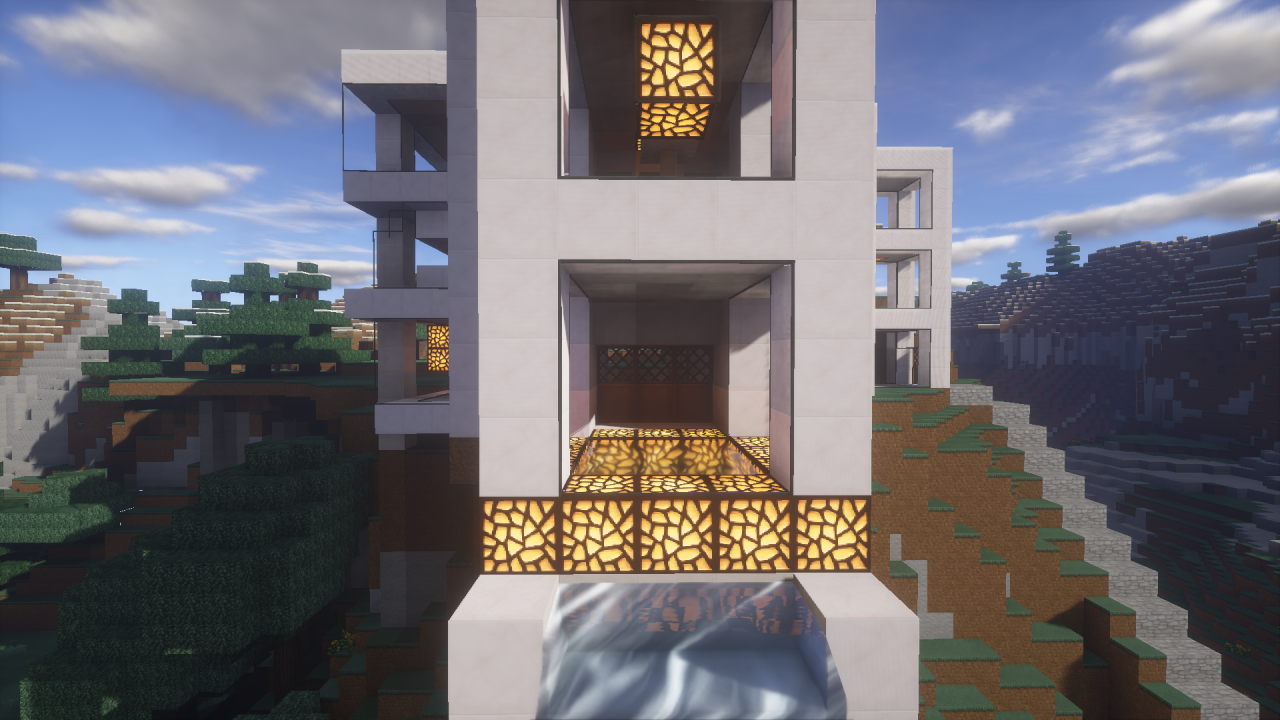 Cliff Side House, Malibu Minecraft Map