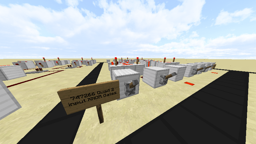 Simple IC's (Integrated Circuits) in Minecraft! Minecraft Map