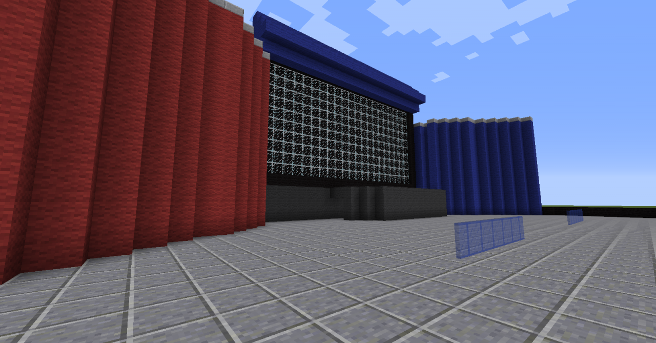 WWE BATTLEGROUND 2016 RING + STAGE Minecraft Map