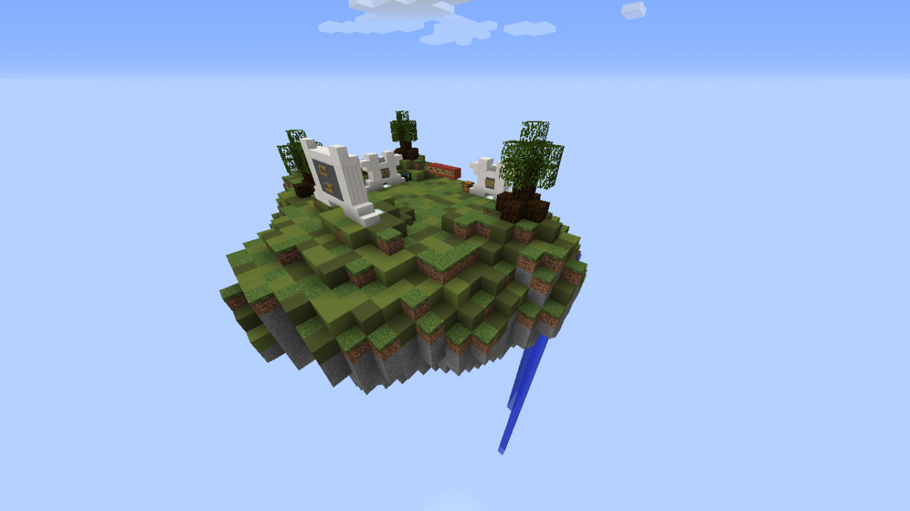 Sky Island | Mini Hub & Shop Minecraft Map