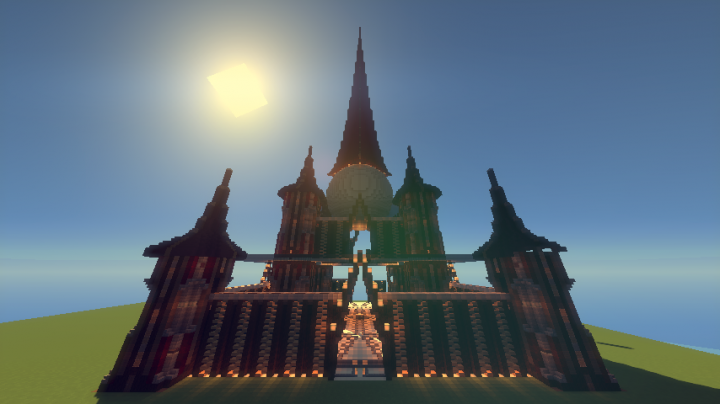 Awesome Server Spawn (Customisable) Minecraft Map