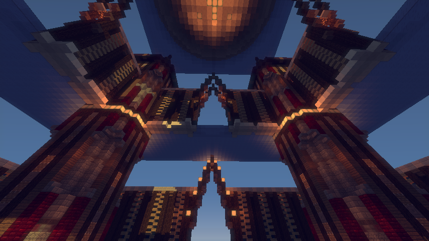 Awesome Server Spawn (Customisable) Minecraft Map