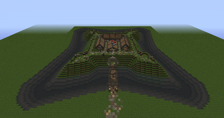 Fort Nassau - 80 years-war Dutch Fortres Minecraft Map