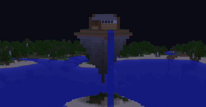 Sky Island, With Elytra Jetpack Minecraft Map