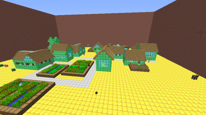 cool village Minecraft Map