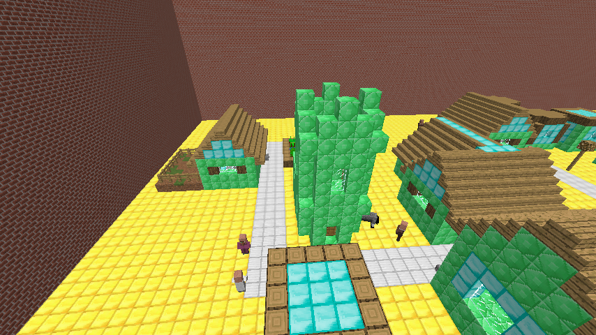 cool village Minecraft Map