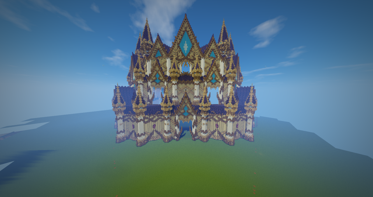 [Mega-Build]Castel Neptune Minecraft Map