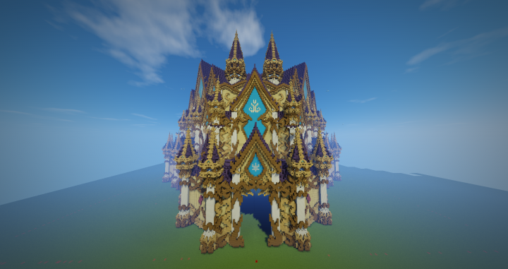 [Mega-Build]Castel Neptune Minecraft Map