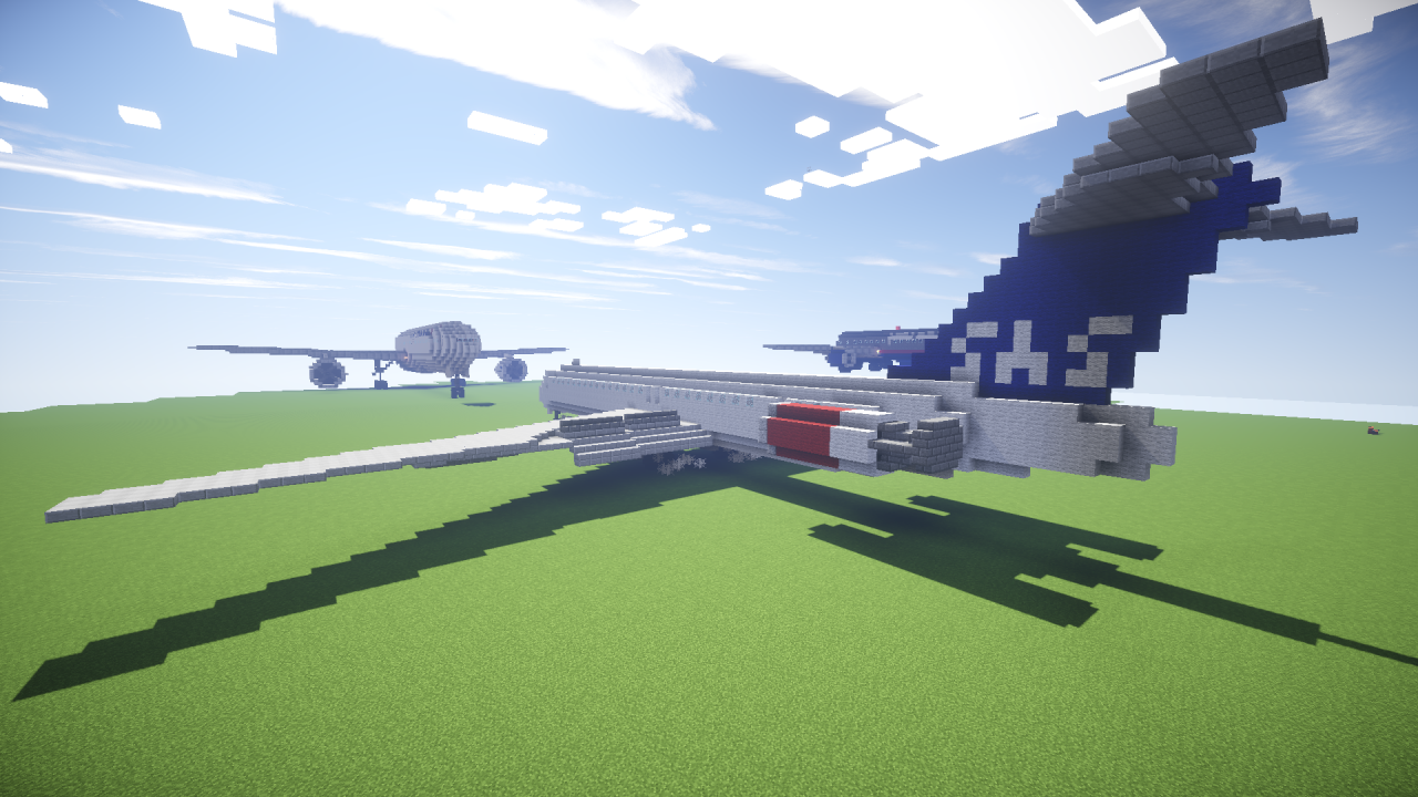McDonnell Douglas MD-80 Scandinavian (Landing) Minecraft Map