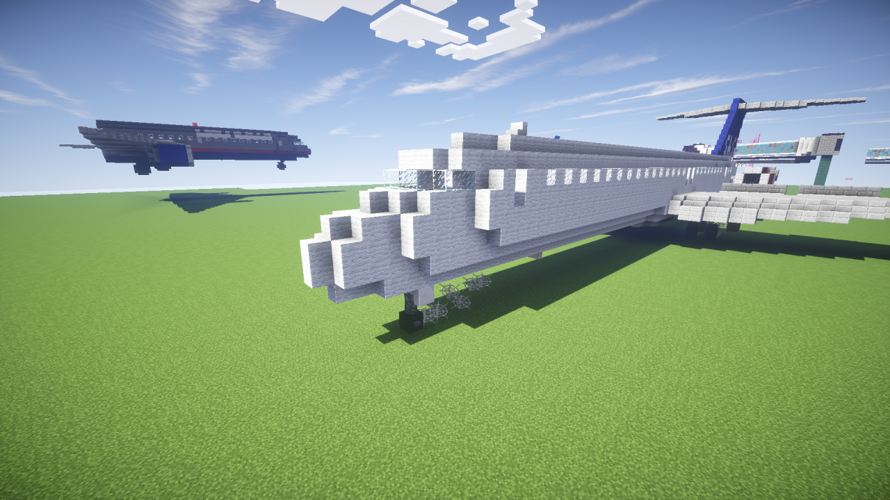 McDonnell Douglas MD-80 Scandinavian (Landing) Minecraft Map