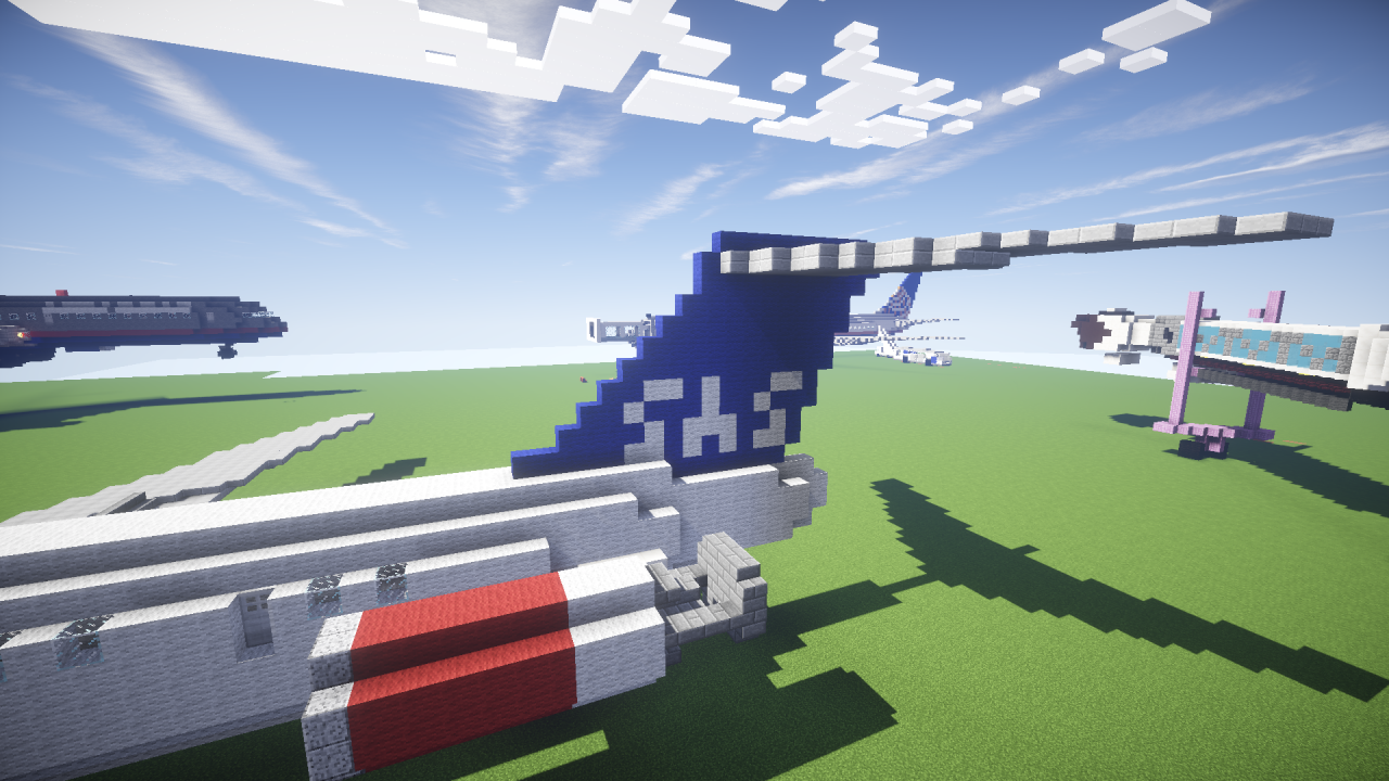 McDonnell Douglas MD-80 Scandinavian (Landing) Minecraft Map