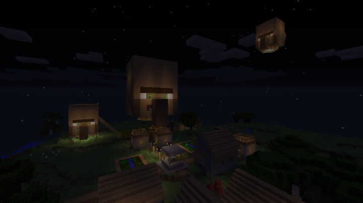 The attack of the Villager snatchers Minecraft Map
