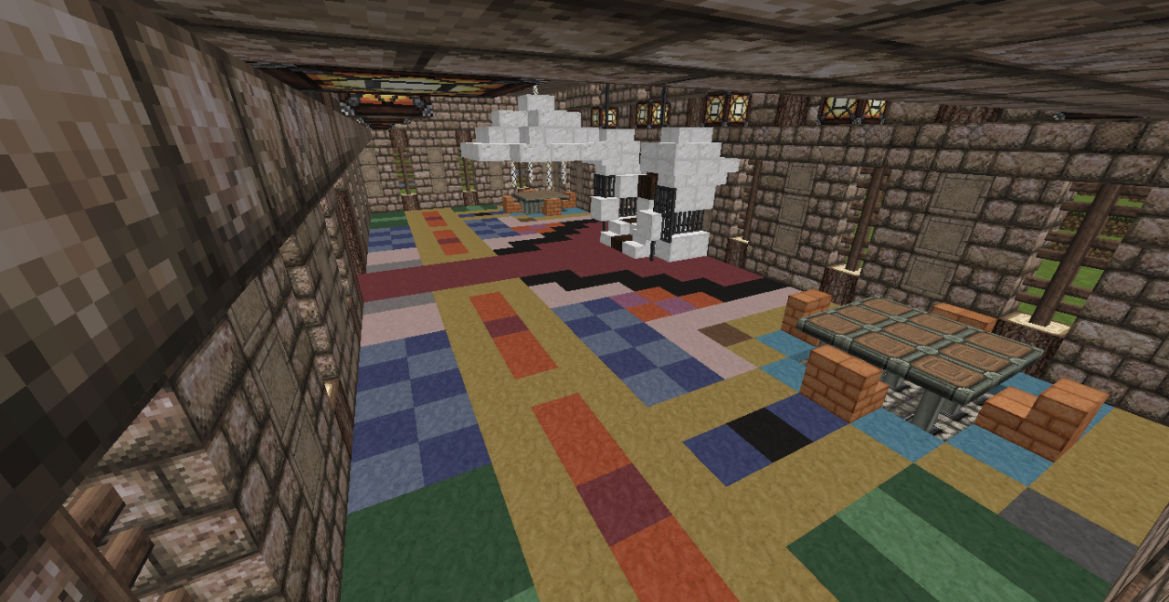 Medieval Throne Rooom Minecraft Map