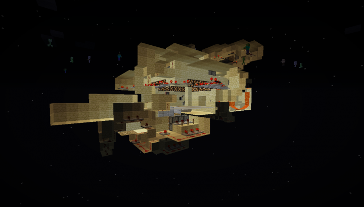 Multi feature redstone base Minecraft Map