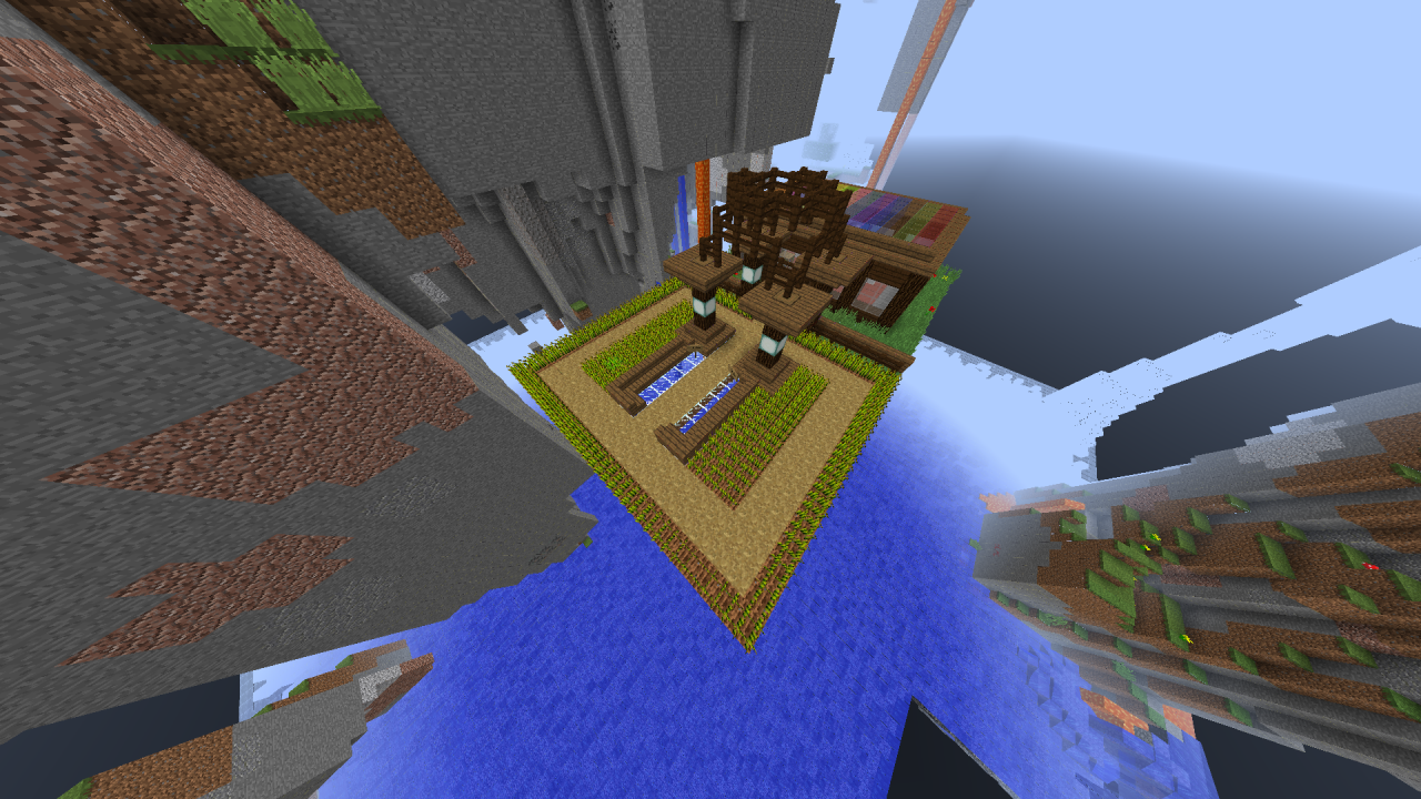 Sky House Minecraft Map