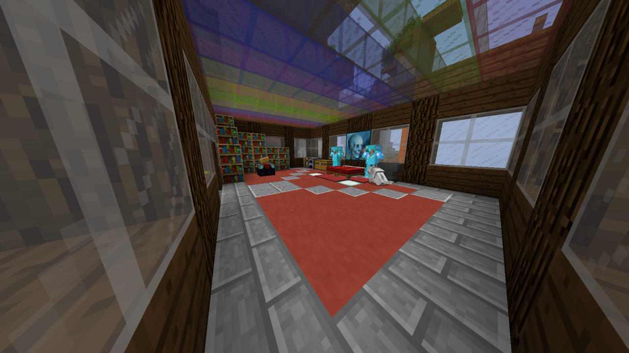 Sky House Minecraft Map