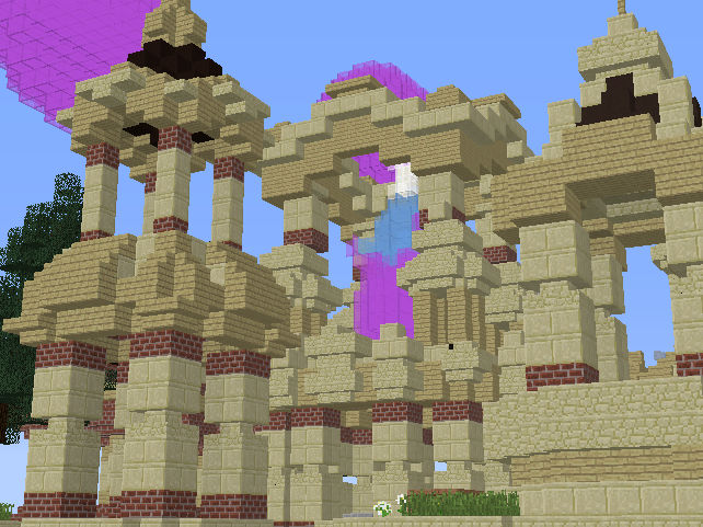 Small 51x51 creative spawn Minecraft Map