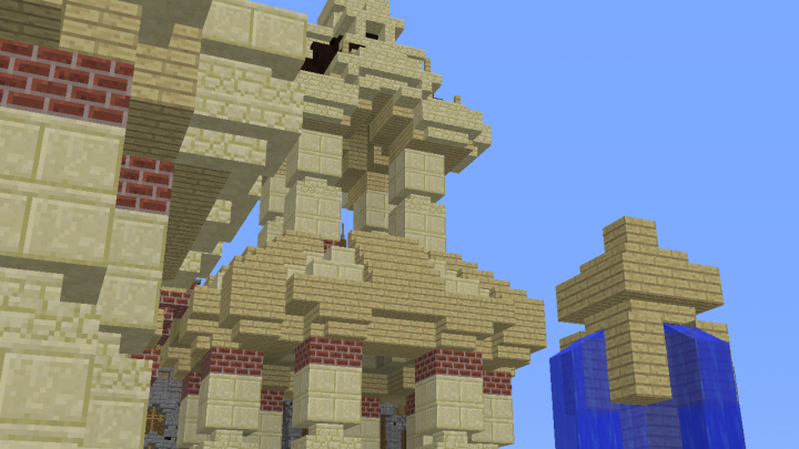 Small 51x51 creative spawn Minecraft Map