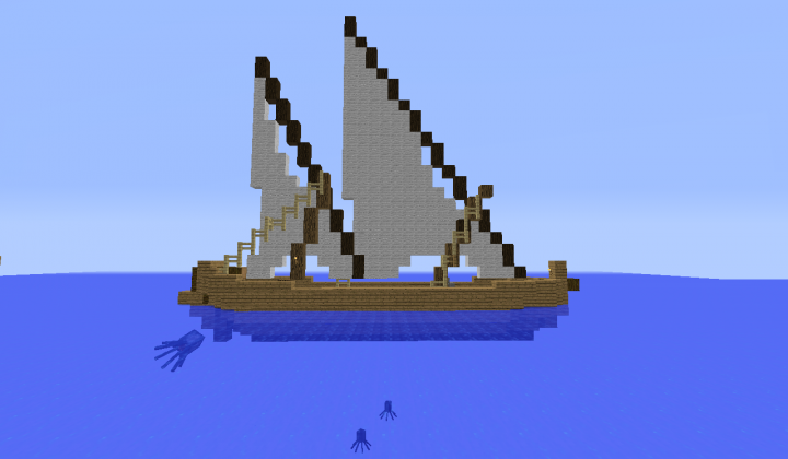 Barco dos Moinhos / Windmill boat (1785) Minecraft Map
