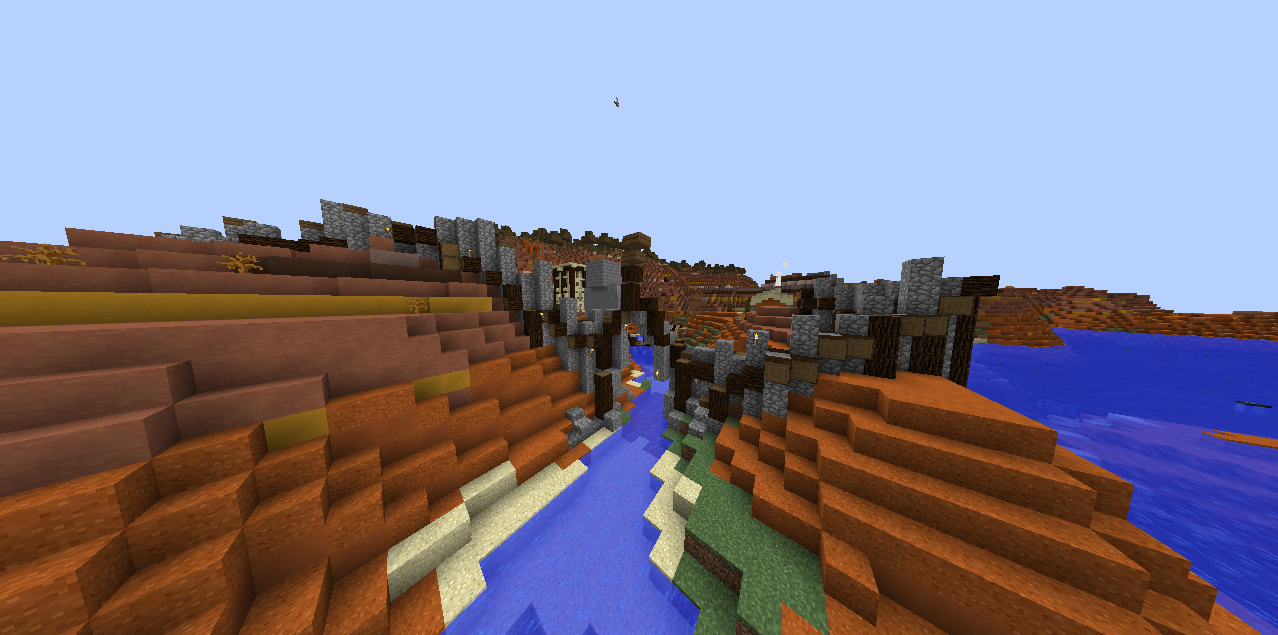 Mesa Spawn Minecraft Map