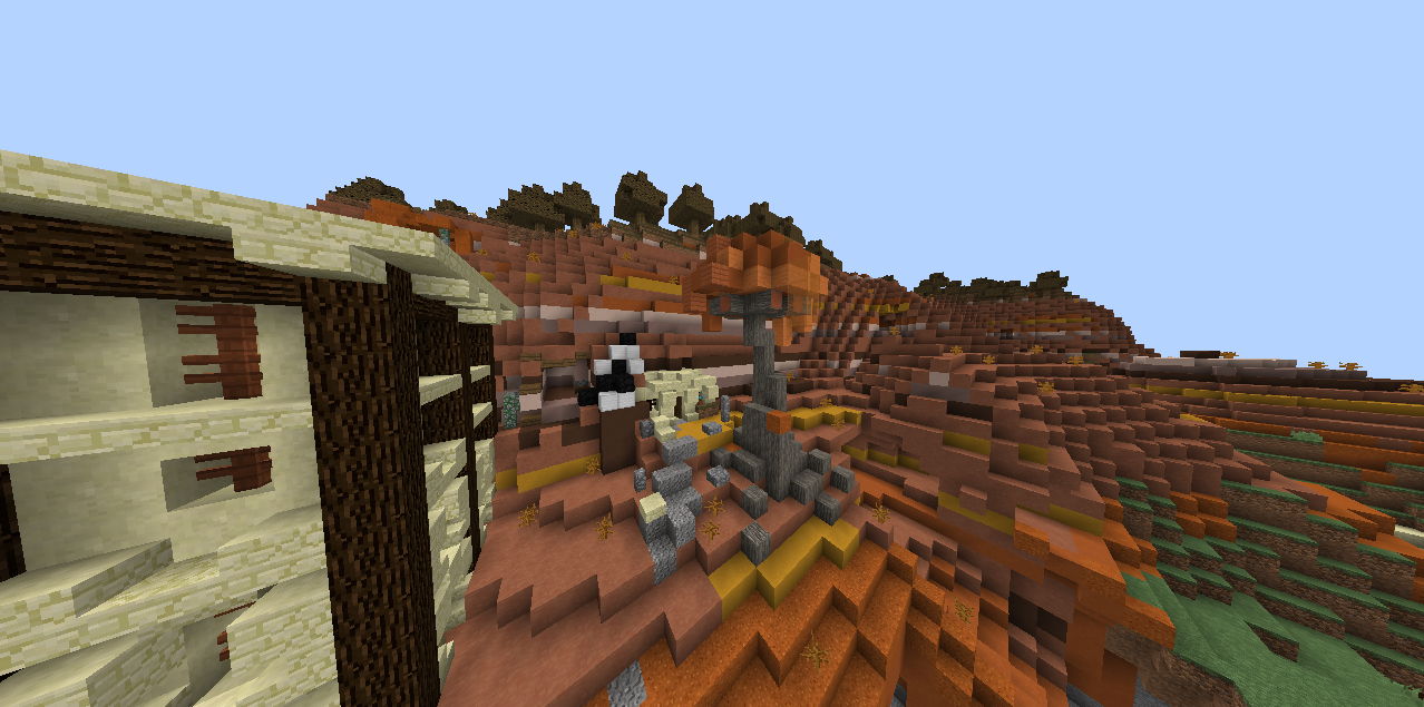 Mesa Spawn Minecraft Map