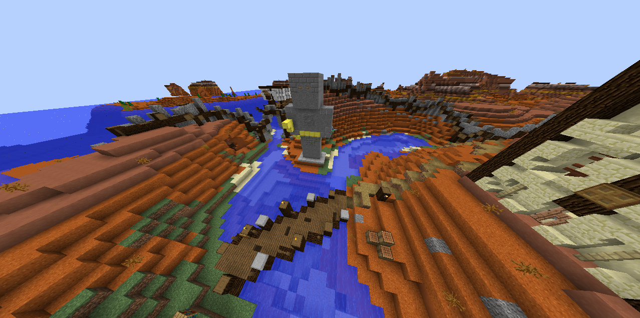 Mesa Spawn Minecraft Map