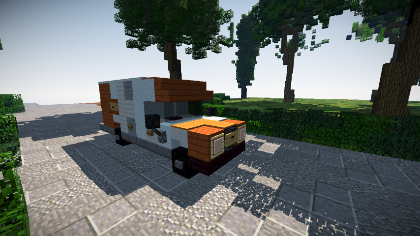 delevery vans of RedT Minecraft Map