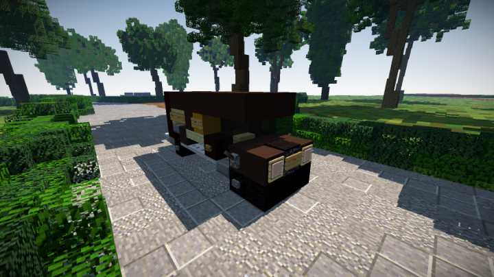 delevery vans of RedT Minecraft Map