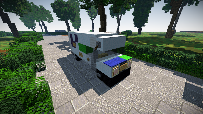 delevery vans of RedT Minecraft Map