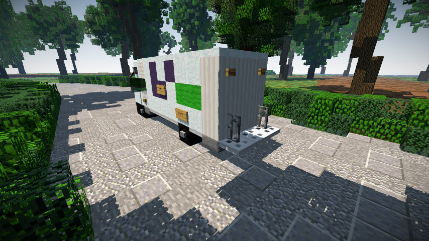 delevery vans of RedT Minecraft Map