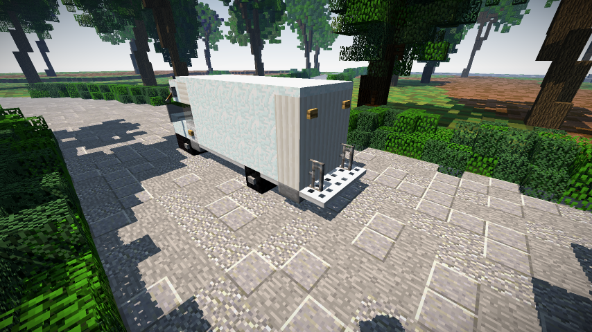 delevery vans of RedT Minecraft Map