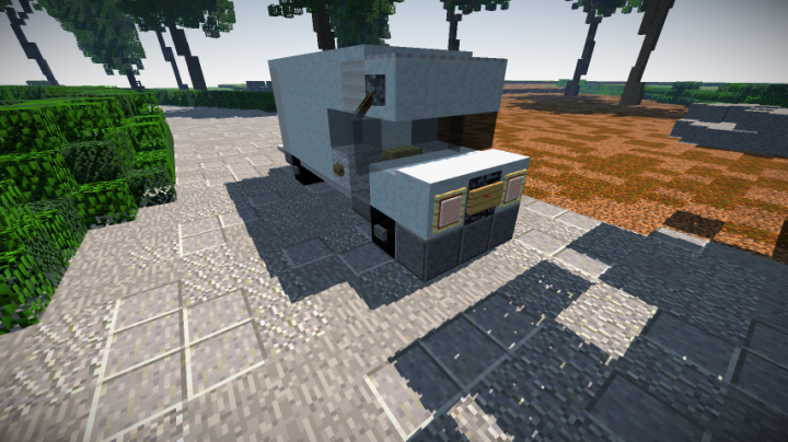 delevery vans of RedT Minecraft Map
