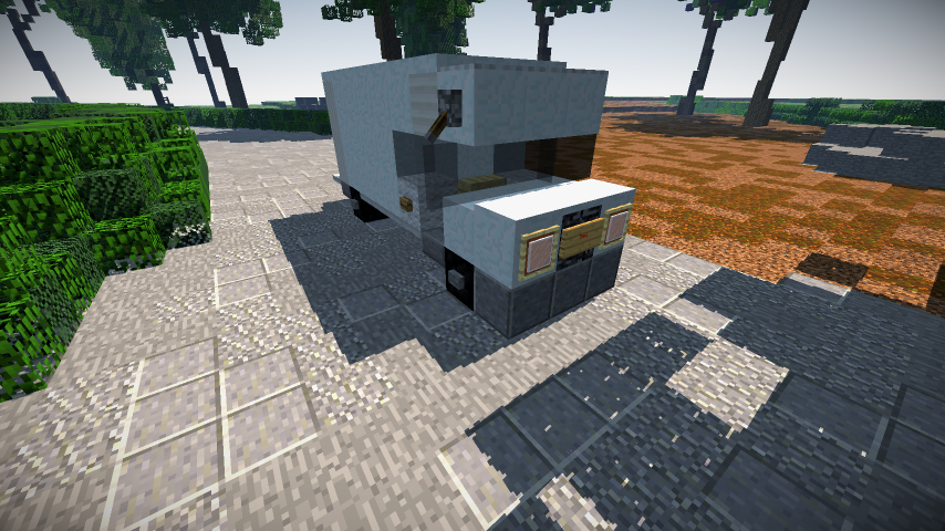 delevery vans of RedT Minecraft Map