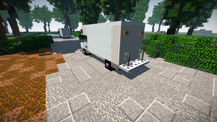 delevery vans of RedT Minecraft Map