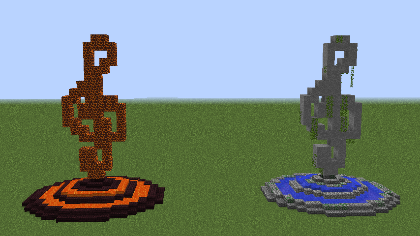 Musical Statue (Treble) Minecraft Map