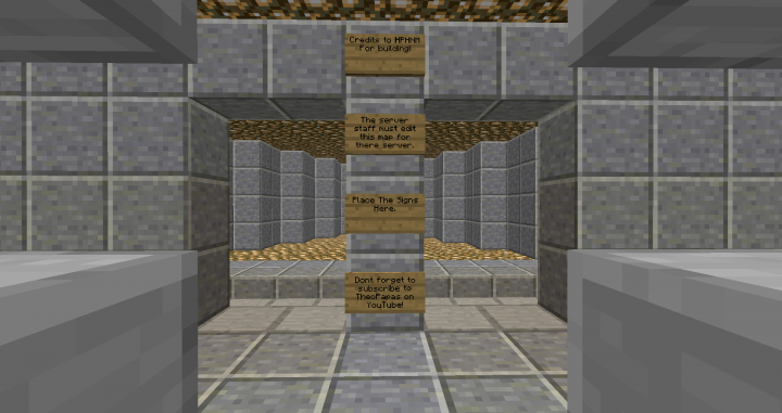 Server spawn Minecraft Map