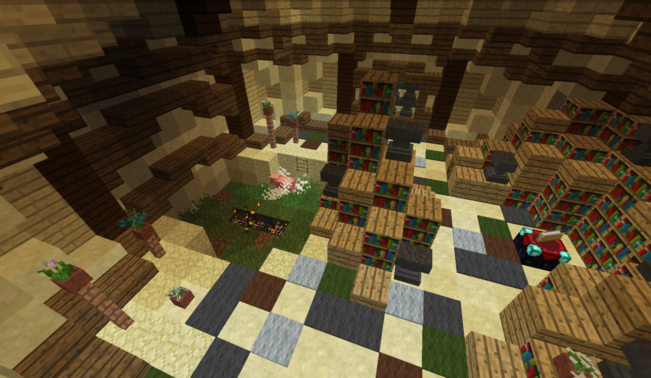 Desert styled faction spawn Minecraft Map