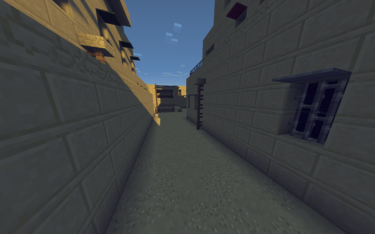 CS:GO Minecraft DE_DUST2 Minecraft Map