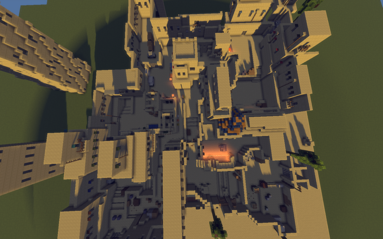 CS:GO Minecraft DE_DUST2 Minecraft Map