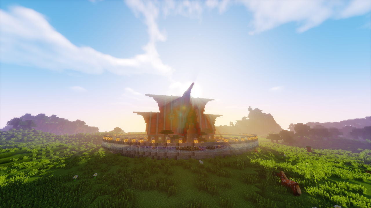 TBS server spawn Minecraft Map