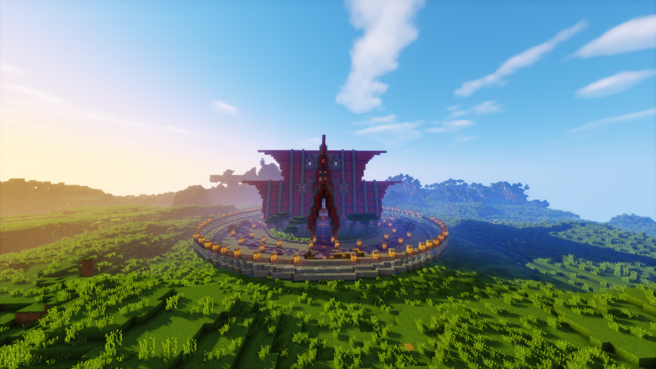 TBS server spawn Minecraft Map