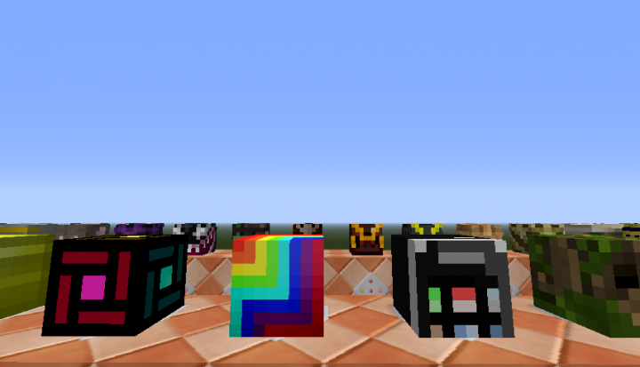 Collection of heads Minecraft Map